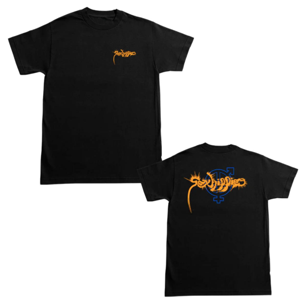Sex Hippies Logo Tee Black Nj Skateshop