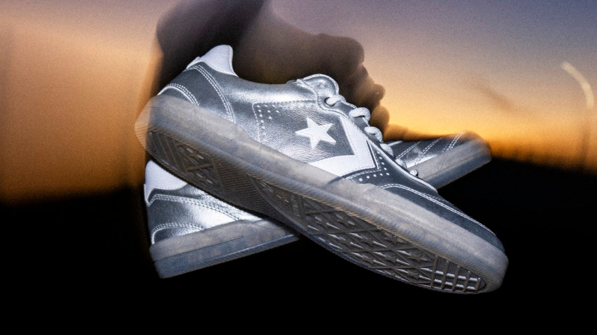 Converse CONS - Louie Lopez Pro 2 Ox (Silver/White/Black) – NJ Skateshop